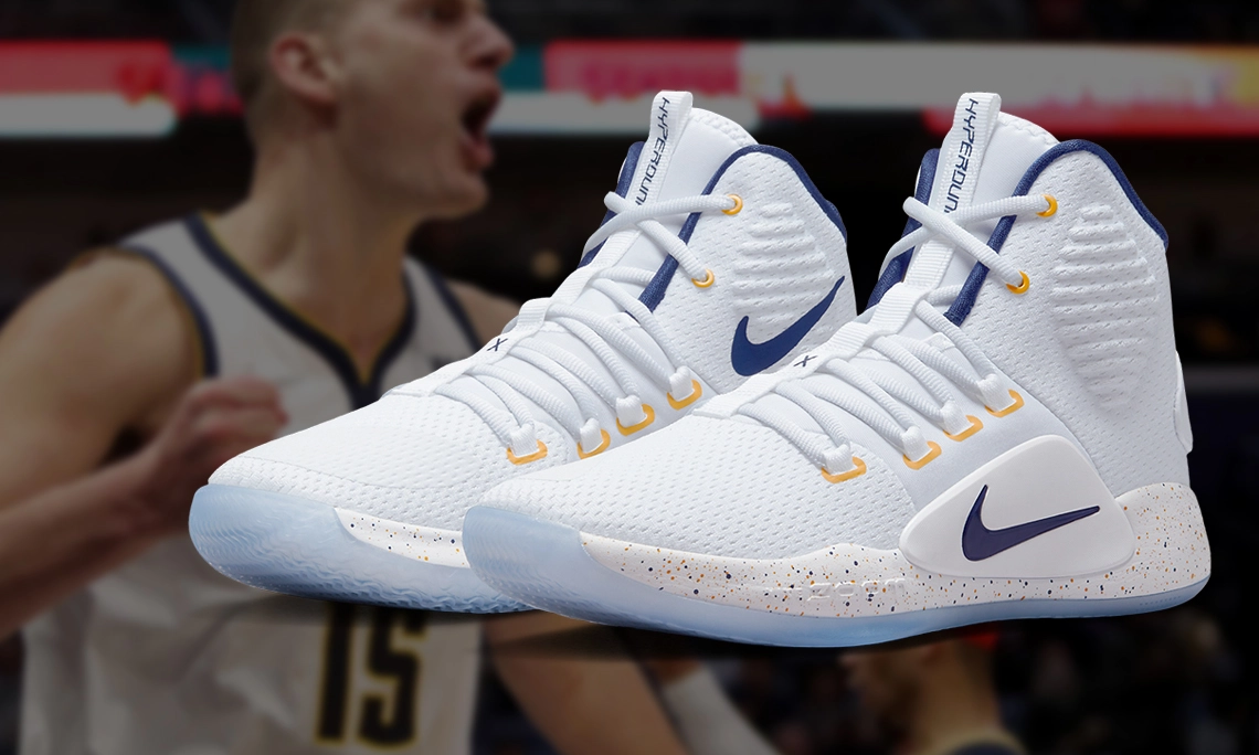 The Nike Hyperdunk X comeback trong diện mạo mới mang tên enver Nuggets ...